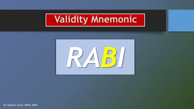 RCT Critical Appraisal - Validity | PDF | Healthcare Industry | Industries