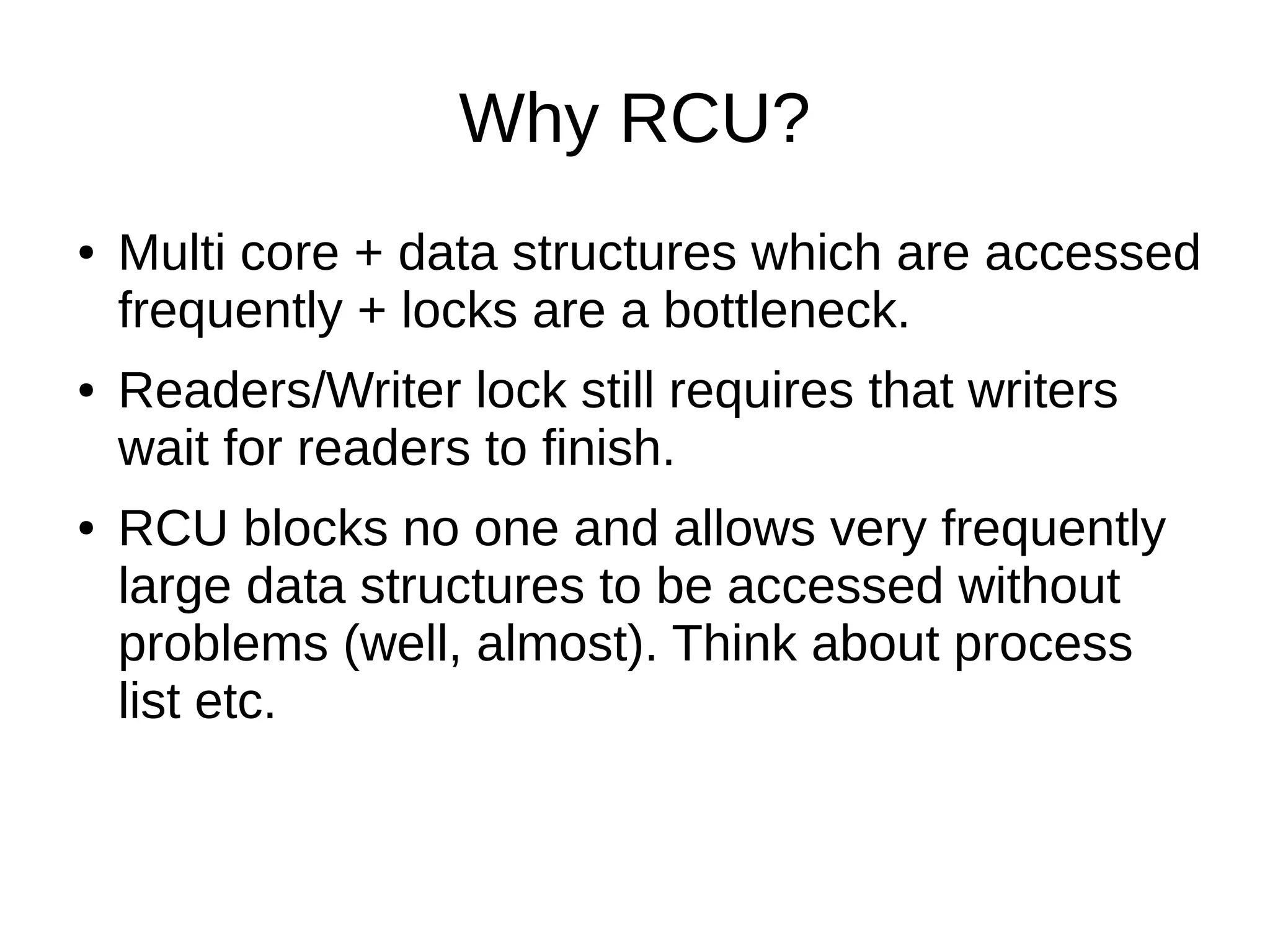 Introduction to RCU | PDF