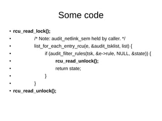 Introduction to RCU | PDF