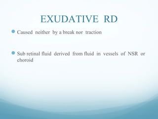 Retinal Detachment - Under Graduates stay happy !! | PPT