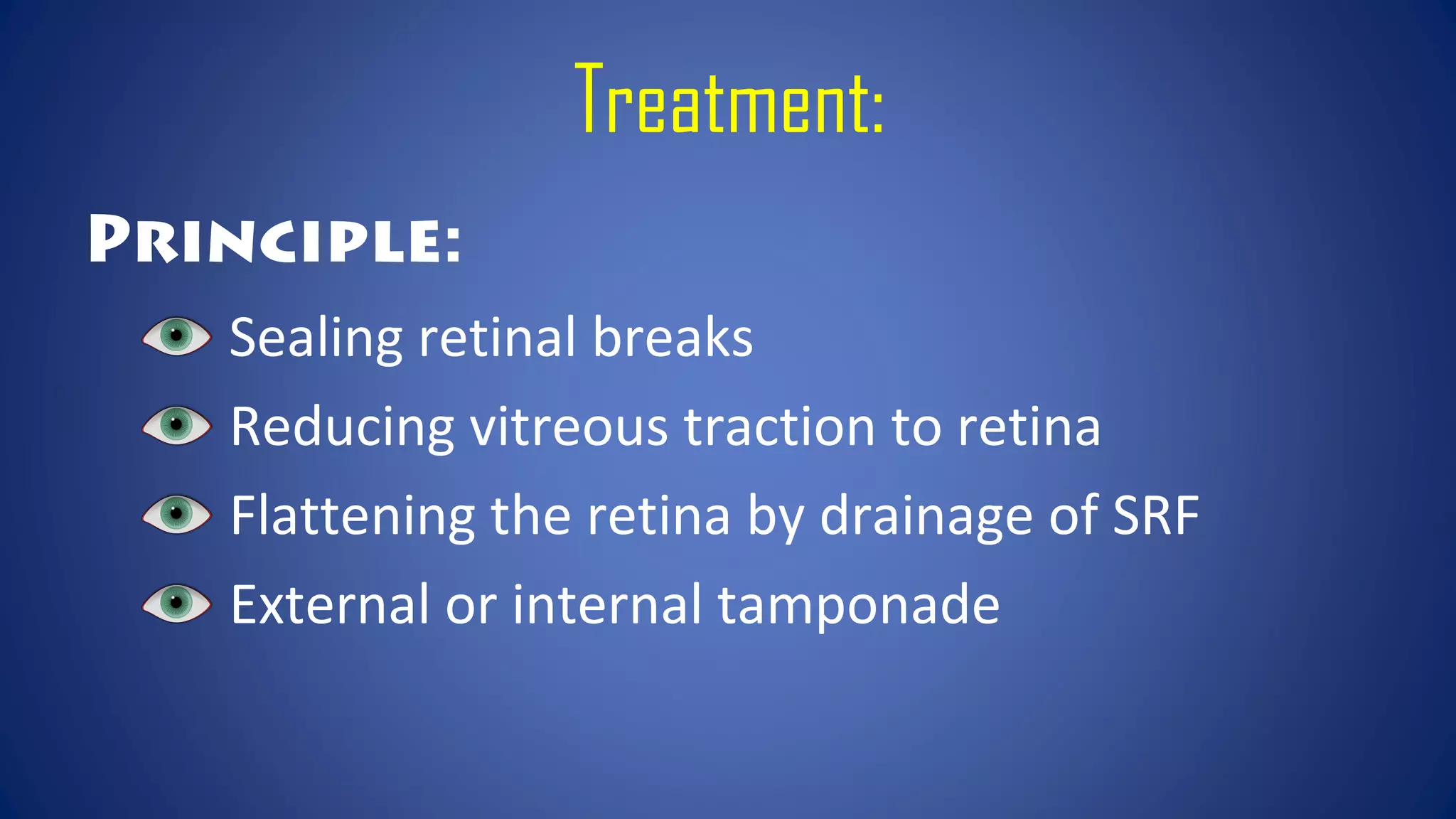 Retinal Detachment | Ophthalmology | PPT