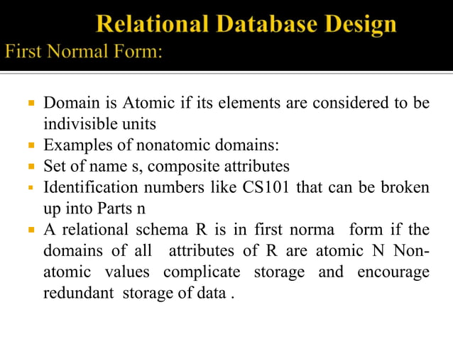 Relational Database Management System | PPT