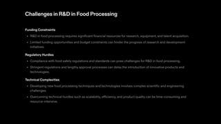 Research and development-in-Food-Processing | PDF