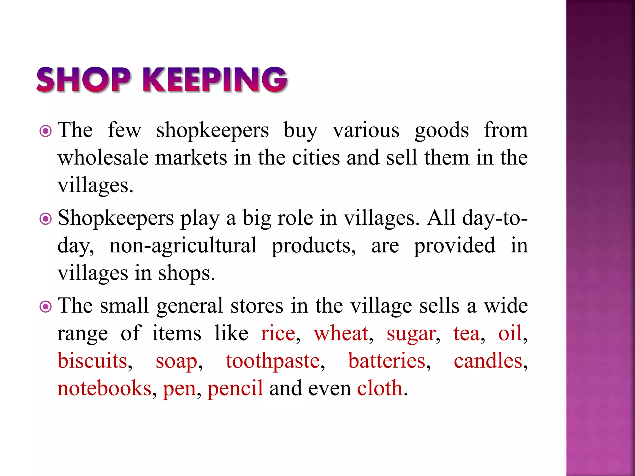Non farming activities in rural areas | PPTX