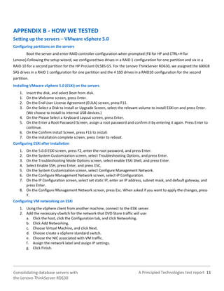Consolidating database servers with Lenovo ThinkServer RD630 | PDF ...