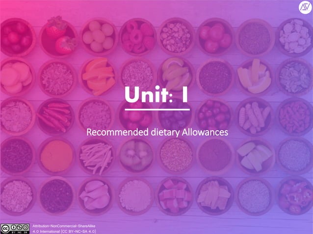 Recommended Dietary Allowances | PDF
