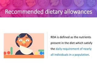 Recommended Dietary Allowances | PDF