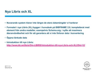 RDA 2: Sverige | PPTX | Databases | Computer Software and Applications