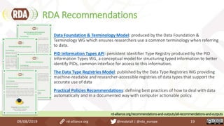 Rda in a nutshell august 2019 | PPT