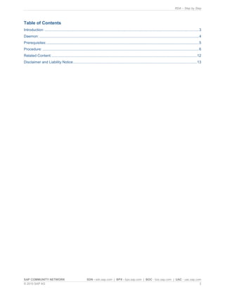 Rda step by step | PDF