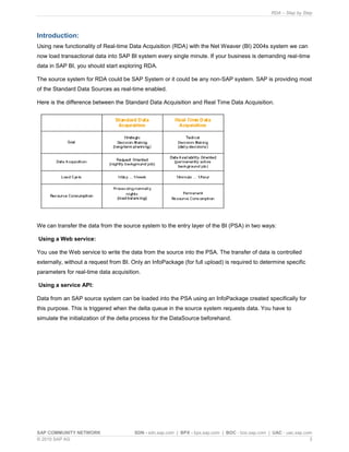 Rda step by step | PDF