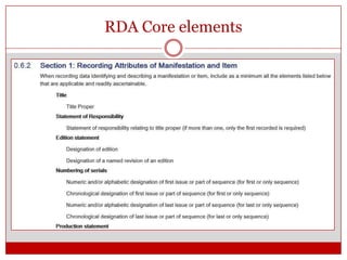 RDA Background | PPTX