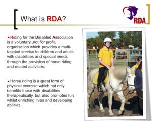Riding for the Disabled Oakford | PDF