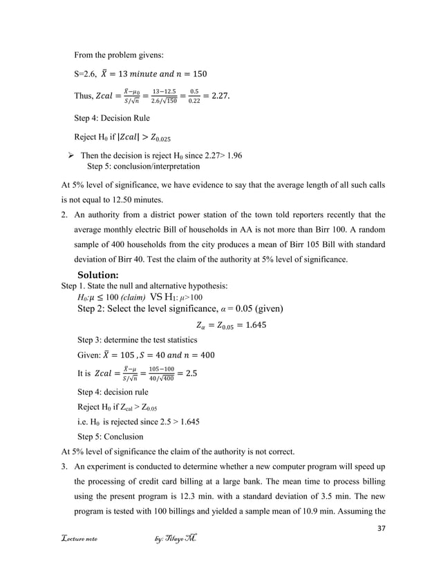 Basic statistics | PDF