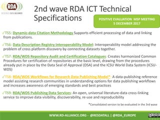RDA ICT Technical Specifications | PPTX