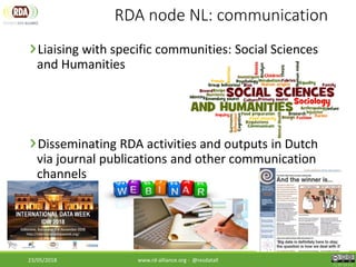 RDA Europe Nodes | PDF