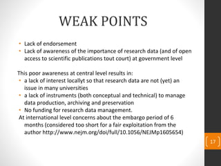 The Italian Universities RDM WG: tools and best practices | PPTX ...