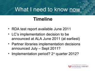 RDA for music cataloguers | PPT | Databases | Computer Software and Applications
