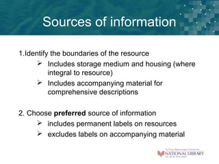 RDA for music cataloguers | PPT | Databases | Computer Software and Applications