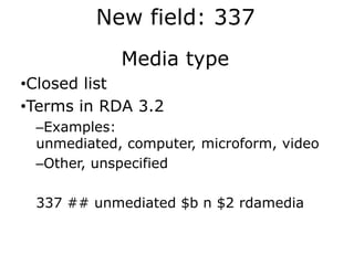 Rda for serials | PPTX