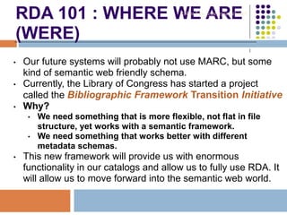 RDA - an updated overview | PPT