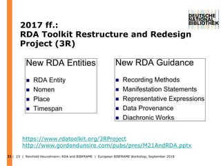 RDA / MARC / BIBFRAME: some observations | PDF | Databases | Computer Software and Applications