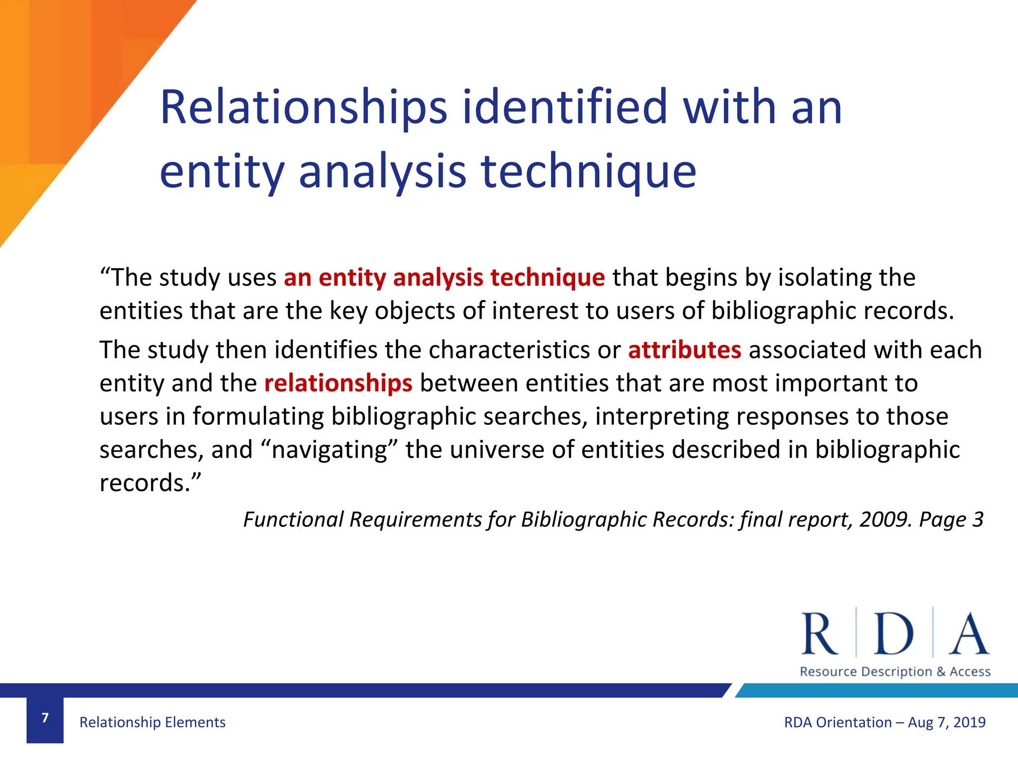 New Concepts: Relationship Elements | PPTX | Databases | Computer ...