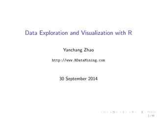 Data Exploration and Visualization with R | PDF