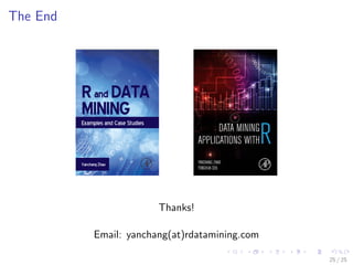 Introduction to Data Mining with R and Data Import/Export in R | PDF
