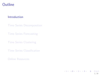 R data mining-Time Series Analysis with R | PDF