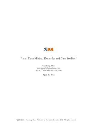R data mining_clear | PDF