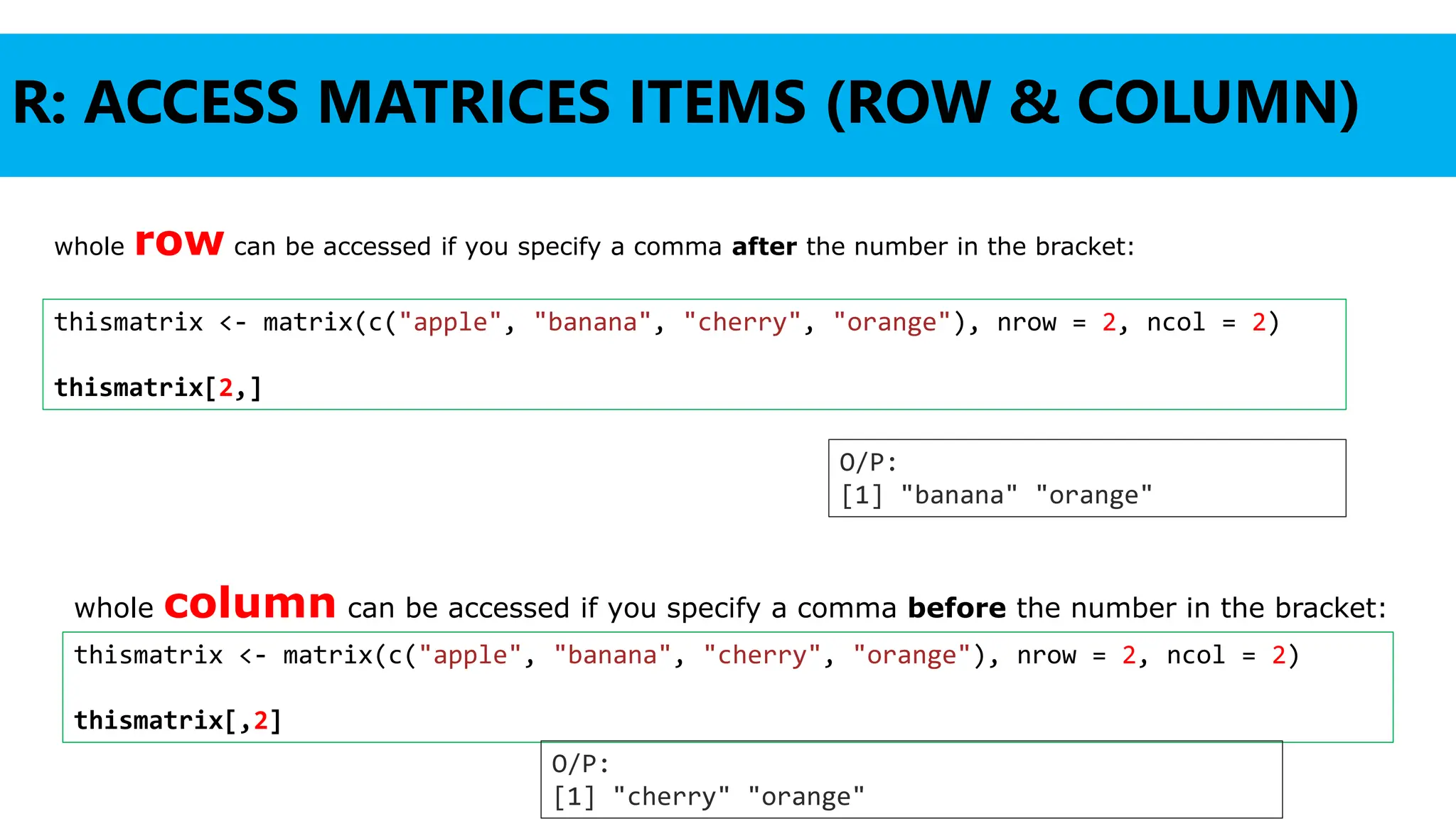 R Data Structure.pptx | Technology & Computing
