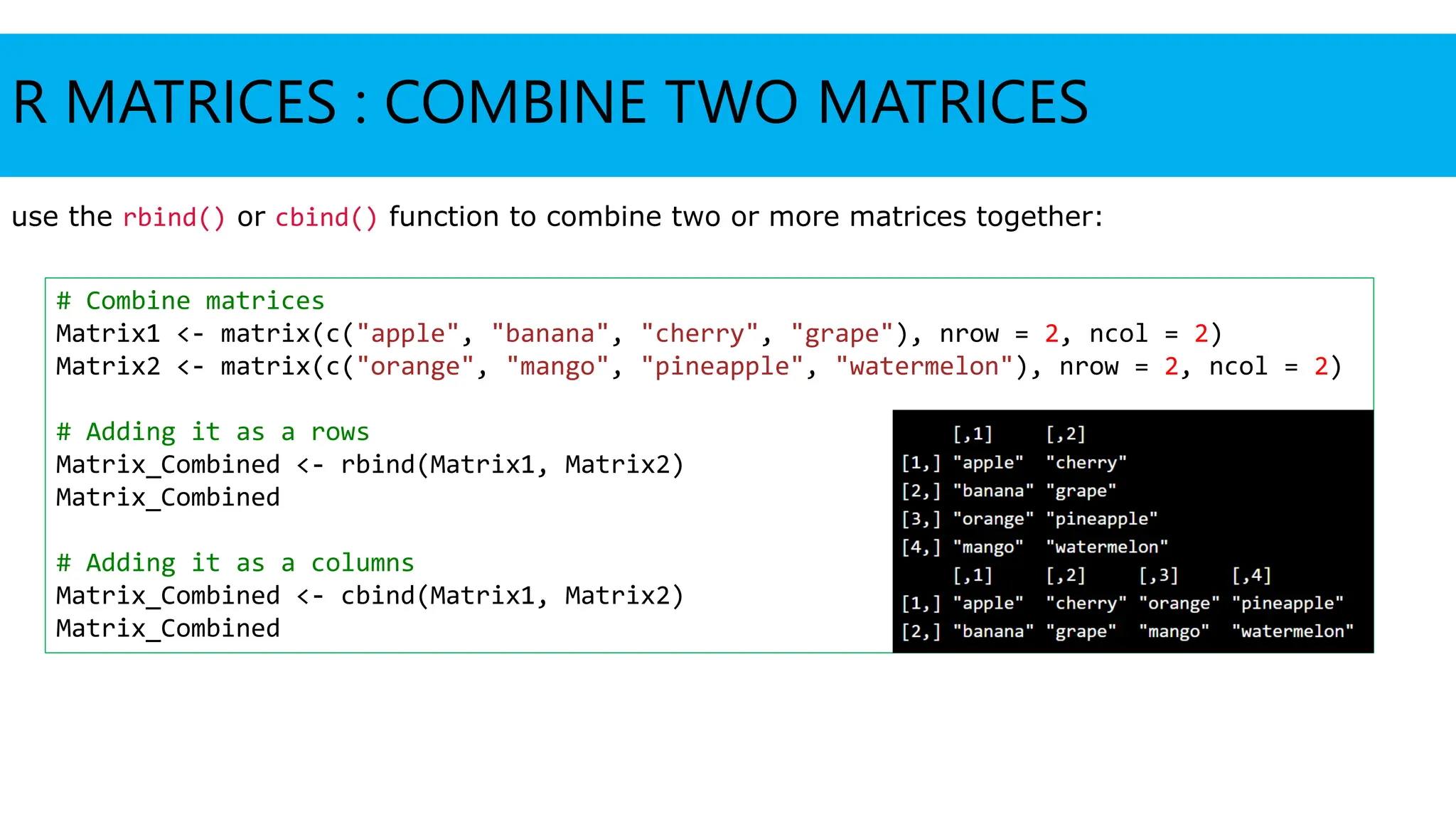 R Data Structure.pptx | Technology & Computing