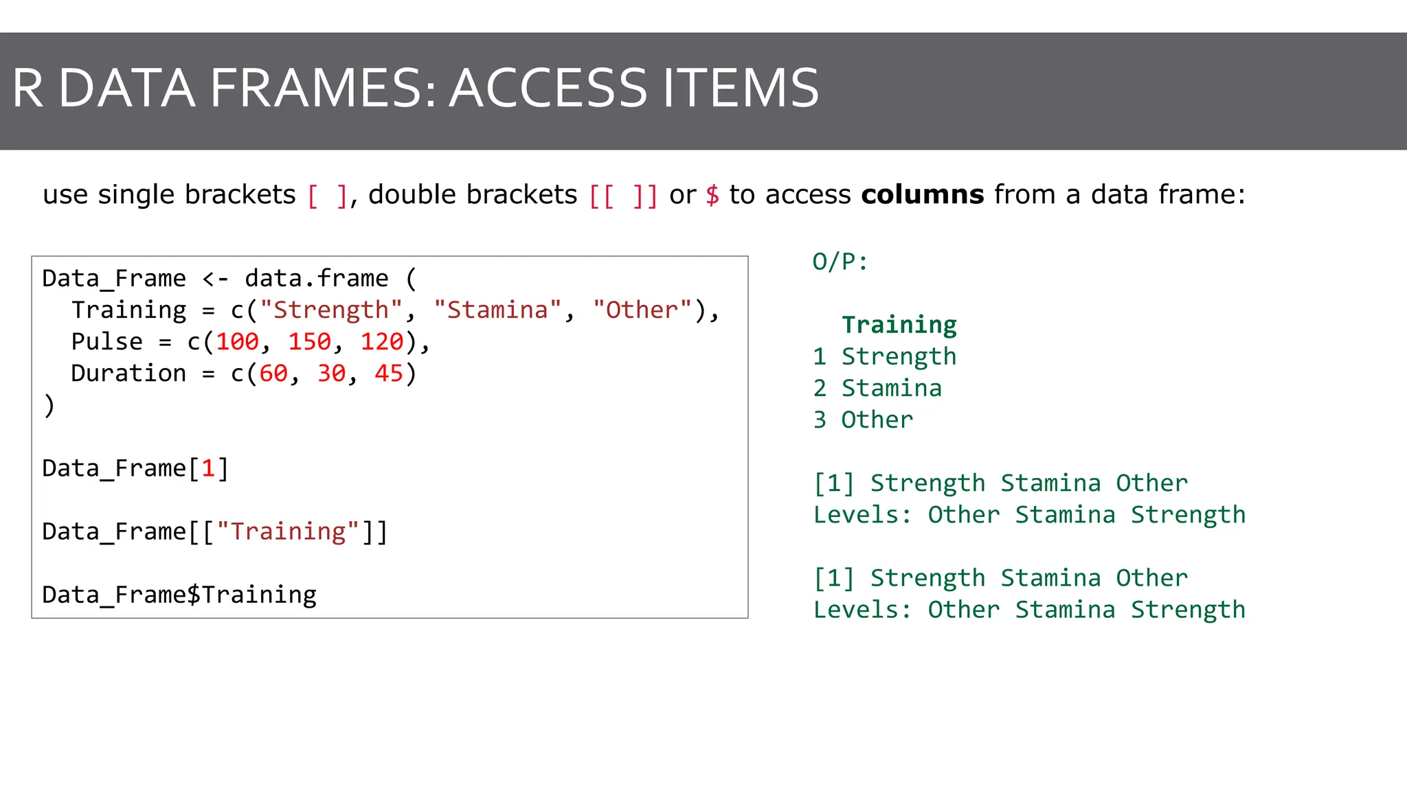 R Data Structure.pptx | Technology & Computing