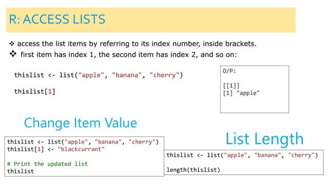R Data Structure.pptx | Technology & Computing
