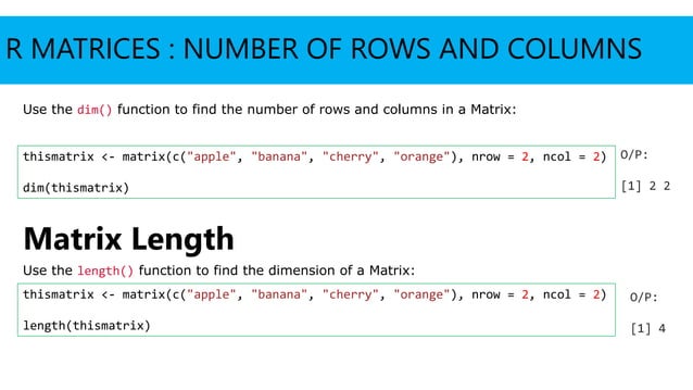 R Data Structure.pptx | Technology & Computing