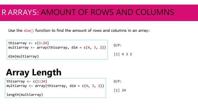 R Data Structure.pptx | Technology & Computing
