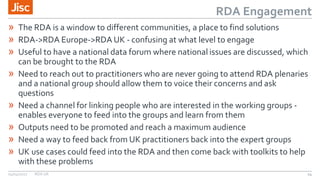 RDA UK Overview | PPT