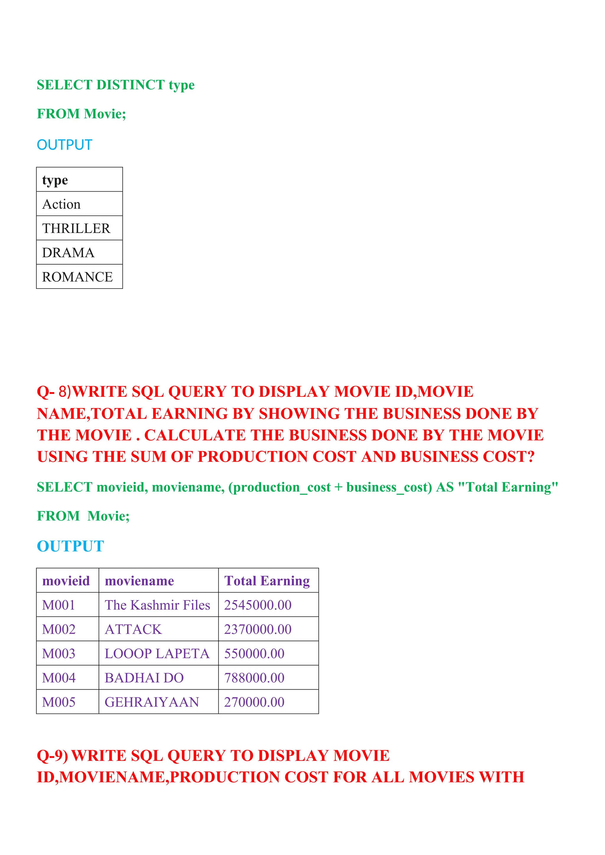 RD (Autosaved).docx sql,connectivity, and basic python programs | DOCX