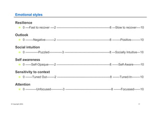 Richard Davidson's Emotional Styles | PDF