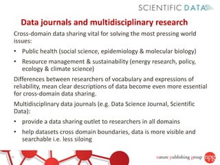 Data sharing as part of the research ecosystem | PDF
