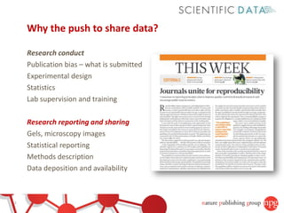 Data sharing as part of the research ecosystem | PDF