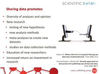Data sharing as part of the research ecosystem | PDF