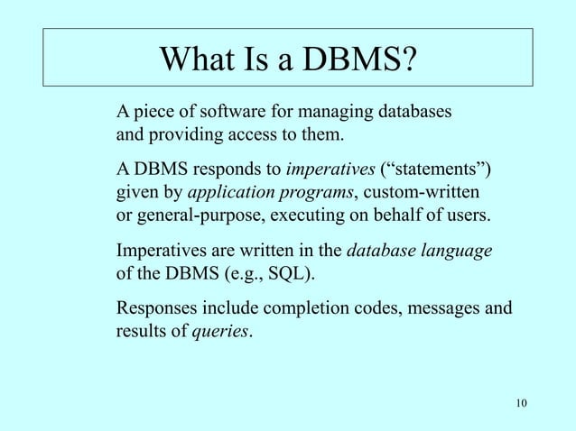 Rdb Fundamentals 1 Introppt Databases Computer Software And Applications