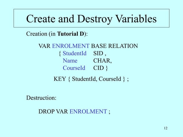 RDB-fundamentals-1-intro.ppt | Databases | Computer Software and Applications