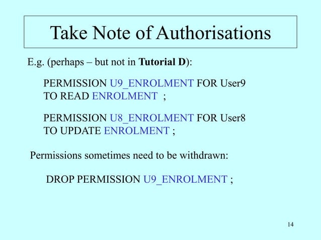 Rdb Fundamentals 1 Introppt Databases Computer Software And