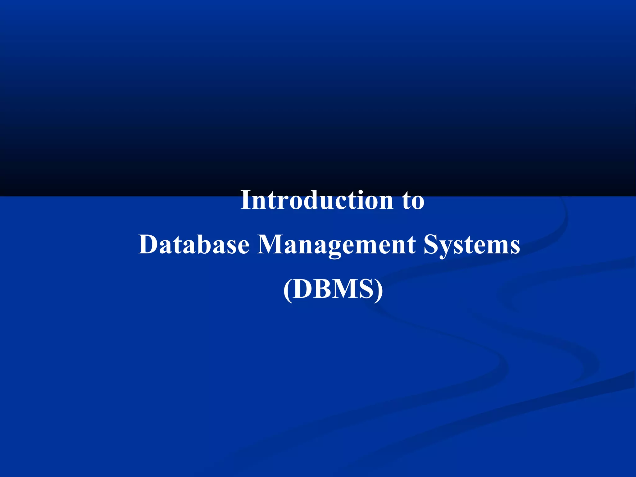 Good PPT for RDBMS starter | PPT | Databases | Computer Software and Applications