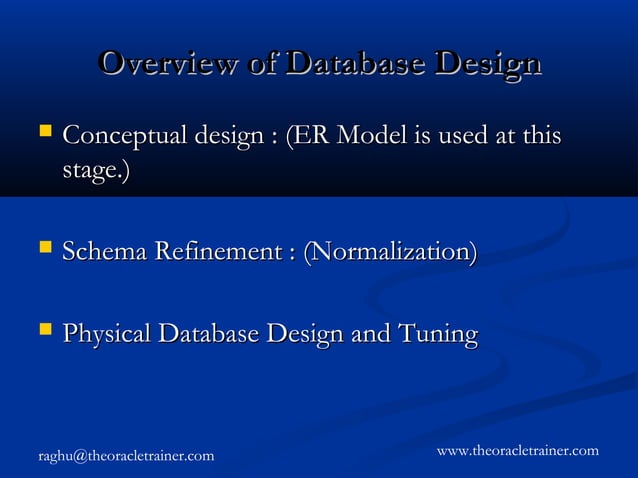 Good PPT for RDBMS starter | PPT | Databases | Computer Software and ...