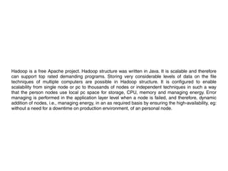 RDBMS and Hadoop | ODP