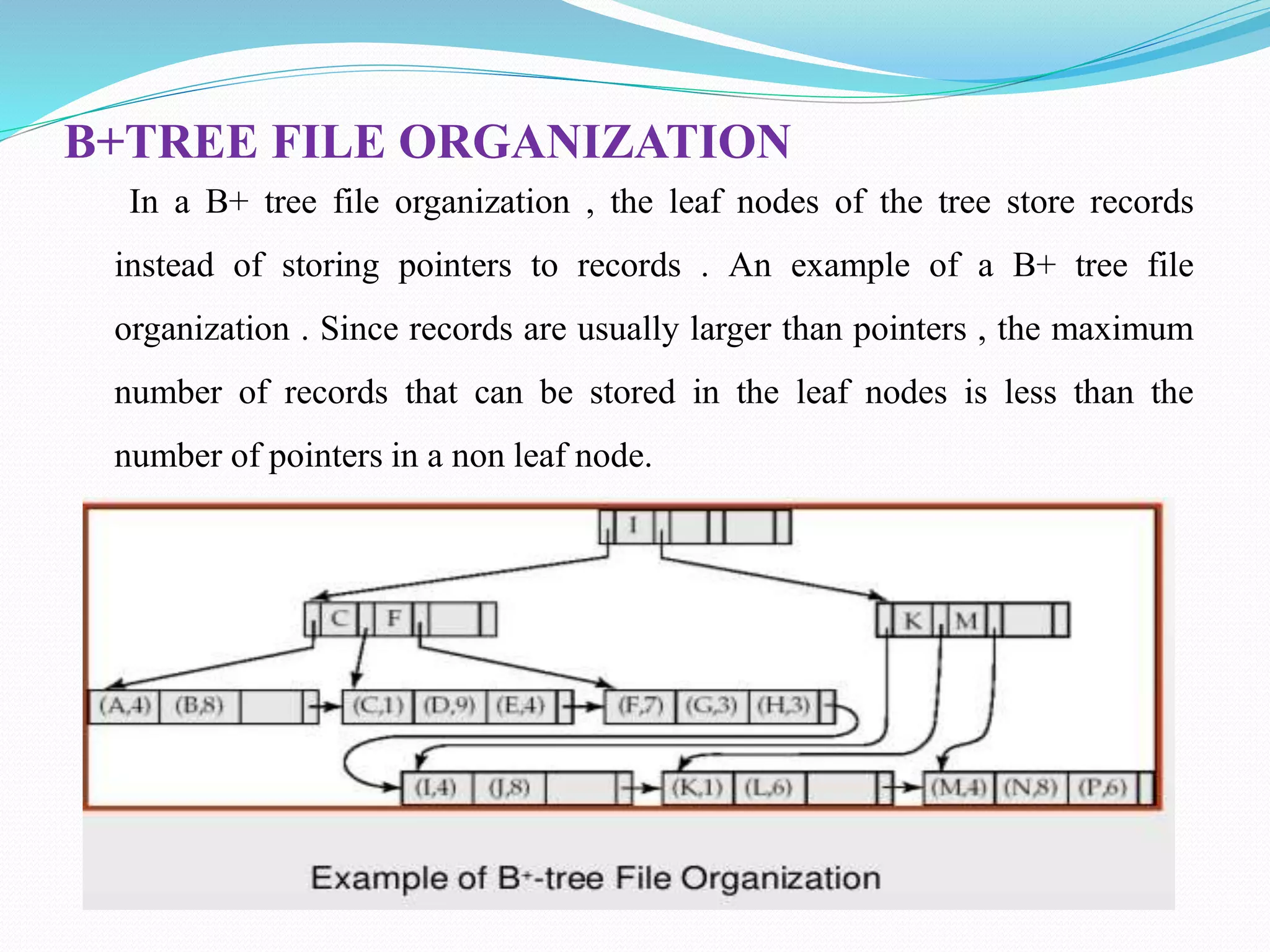 Data storage and indexing | PPTX